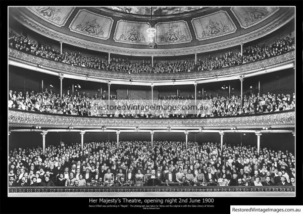 Her Majesty's Theatre 2nd June 1900 - Restored Vintage Images