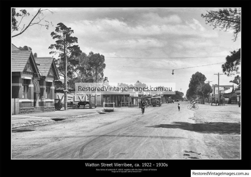Werribee Watton St No 2 1922-40 - Restored Vintage Images